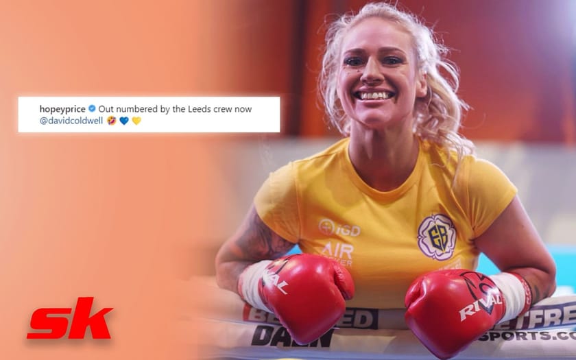 "She is in fine hands" - Fans react to OnlyF*ns boxer Ebanie Bridges ...