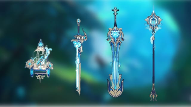 Genshin Impact leaks Fontaine weapon series design