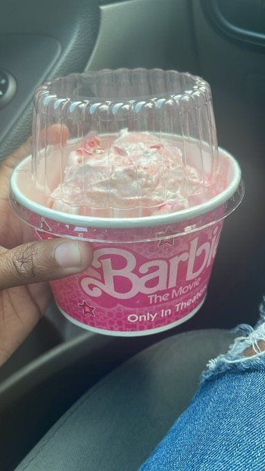 "Hands down the best marketing team": Cold Stone Creamery's Barbie ice ...