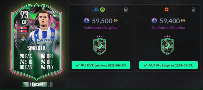 Alexander Sorloth Shapeshifters SBC: FIFA 23 Alexander Sorloth Shapeshifters SBC - How to ...