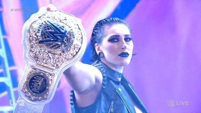 Rhea Ripley sends a two-word message to 51-year-old WWE star after he ...