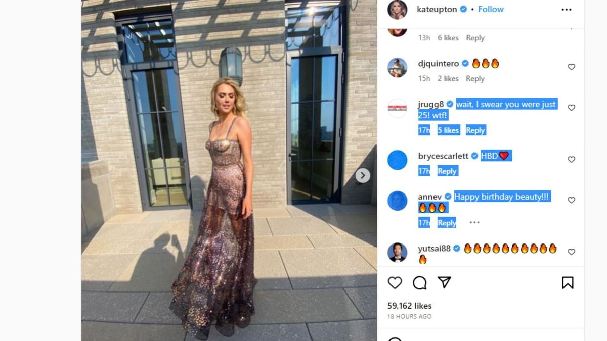 Kate upton: Celebs wish Kate Upton on her 31st Birthday, compliment her ...