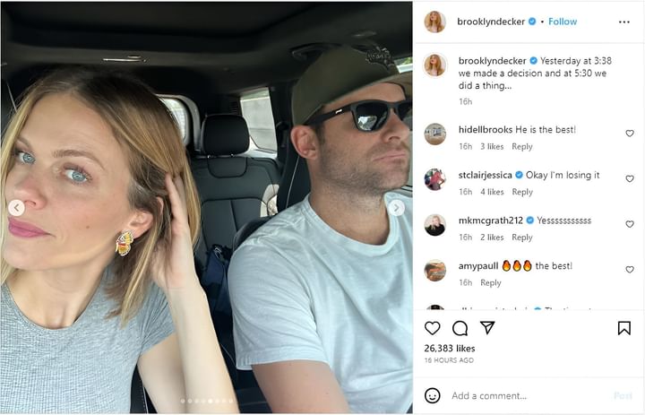 Andy Roddick's wife Brooklyn flaunts new haircut, attends Dave Matthews ...