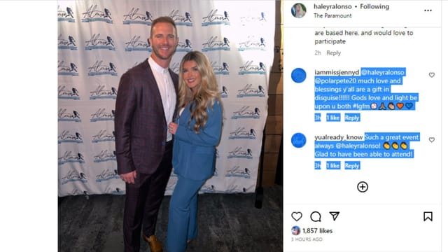 Pete Alonso: Pete Alonso and his wife Haley set fundraiser alight with ...
