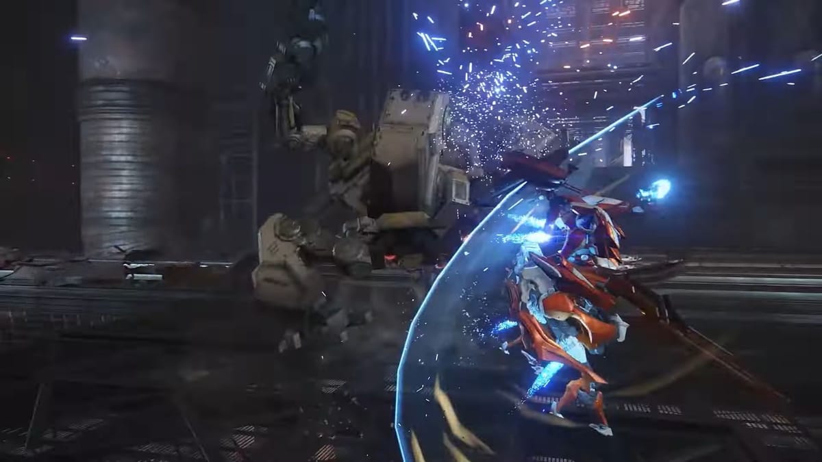 Armored Core 6 extended gameplay footage reveals new mechanics, combat ...