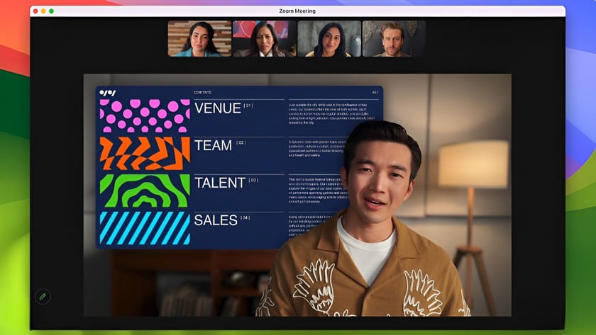 How to use presenter overlay on your MacBook