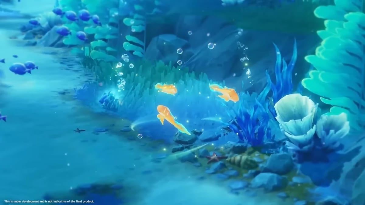 Genshin Impact Fontaine concept art and landscape leaks show new locations