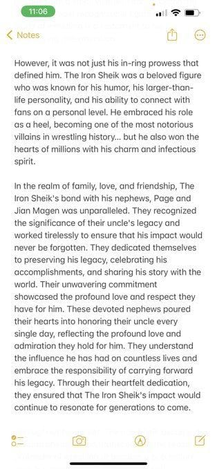 Was The Iron Sheik an Iranian or American? Know his real ethnicity