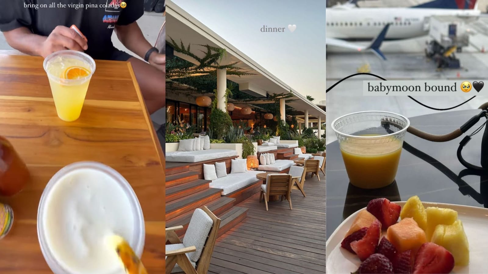 In photos: Allison Kuch jets off to Cabo for lavish babymoon with ...