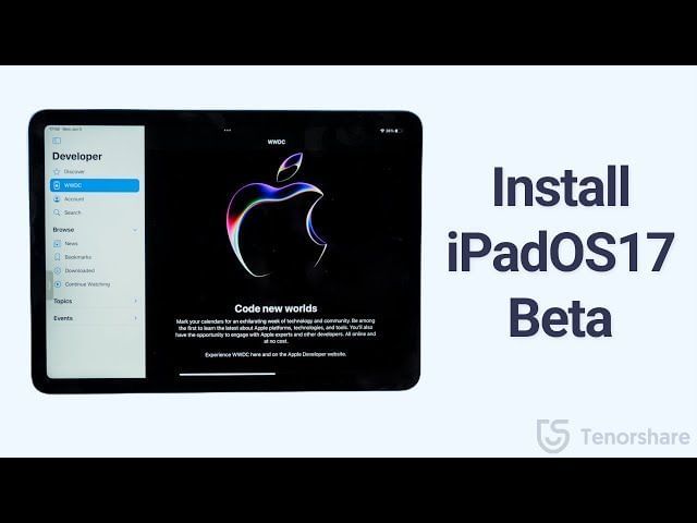 How to download and install iPadOS 17 beta on your iPad