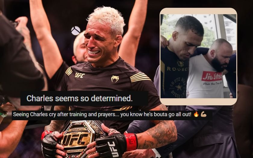 UFC 289: Charles Oliveira vs Beneil Dariush: Footage of Charles ...