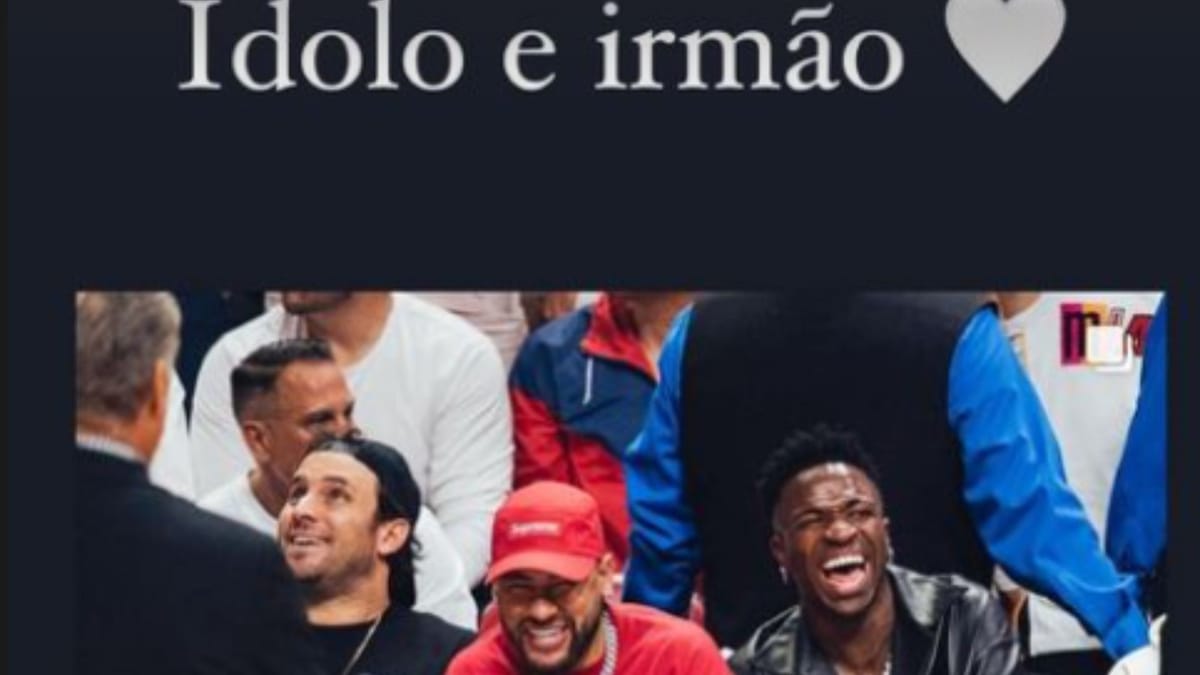 "Idol and brother" - Real Madrid star Vinicius Jr posts message on ...