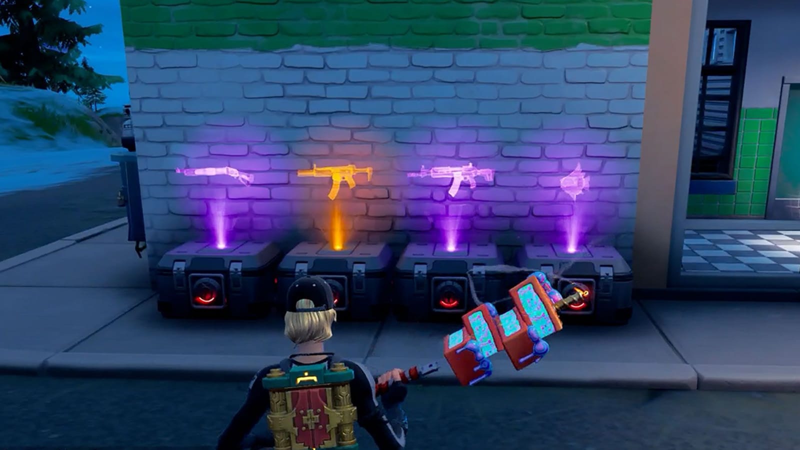 Where to find Explosive Repeater Rifles in Fortnite