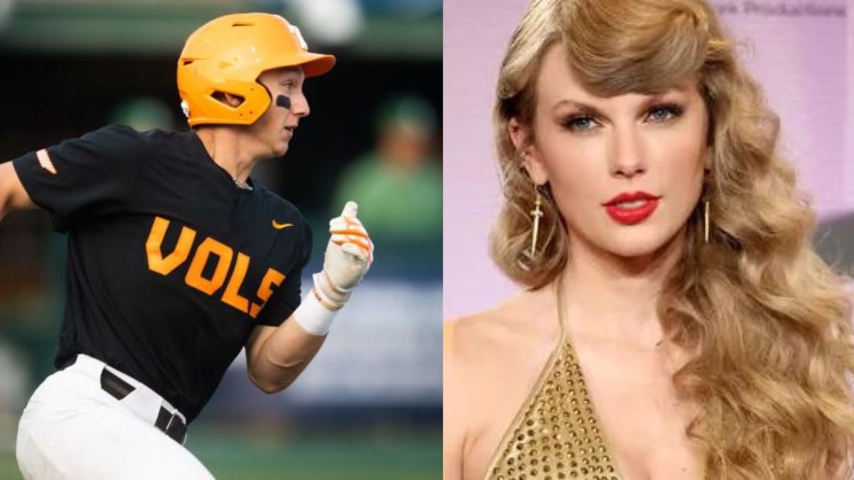Fact Check: Are Taylor Swift and Zane Denton dating? Tennessee baseball ...