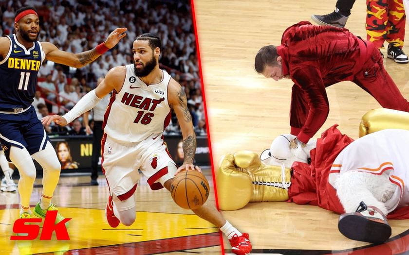 Conor McGregor punches mascot: Conor McGregor sent Miami Heat mascot ...