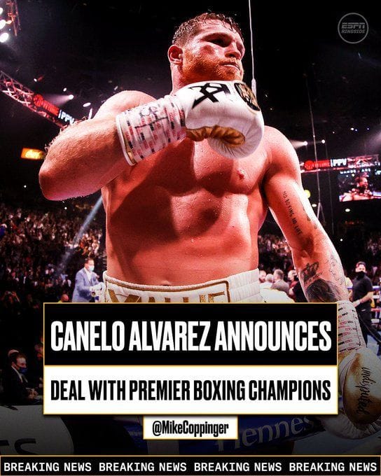 Canelo Alvarez releases first public statement after signing $100m deal ...