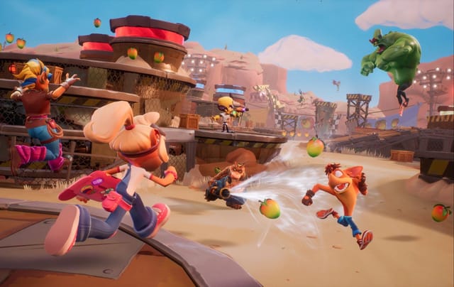 How does PvP multiplayer work in Crash Team Rumble?