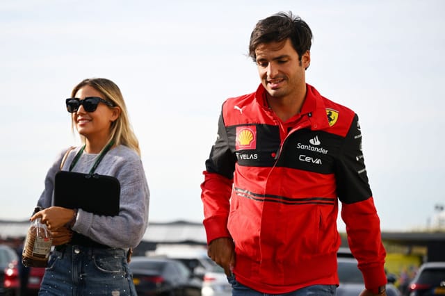 Carlos Sainz Freundin