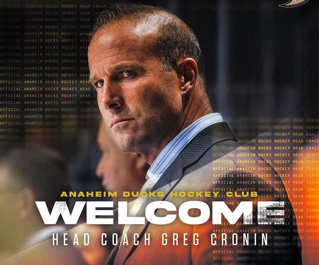 Greg Cronin hired as new Anaheim Ducks coach, fans troll - "didn't know ...