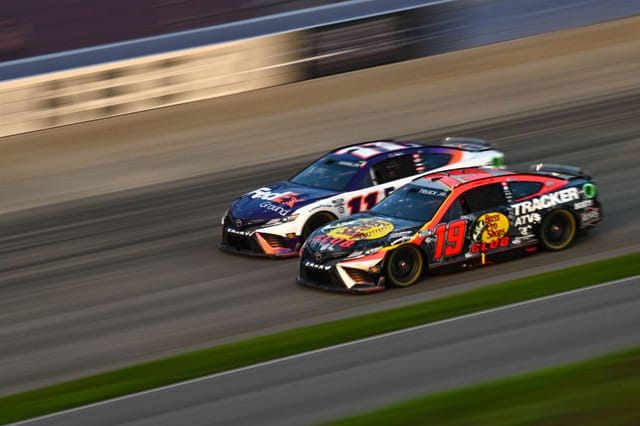 “We saw some great three-wide racing”: Denny Hamlin reacts to NASCAR’s ...