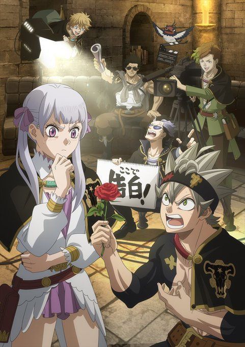 Black Clover movie's new key visual sees Asta propose to Noelle