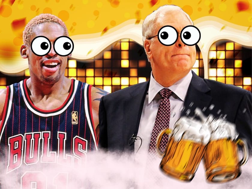 “When Dennis went to a bar, all bets were off” – Phil Jackson on Dennis ...