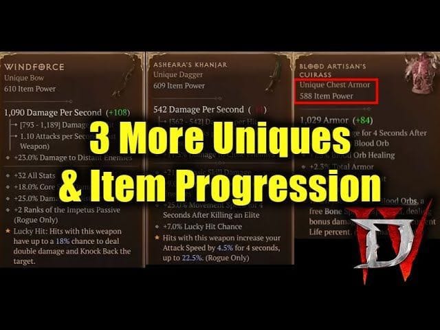 5 best unique items for Rogues in Diablo 4