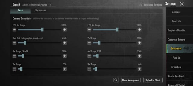 Best BGMI sensitivity for headshots (June 2023)