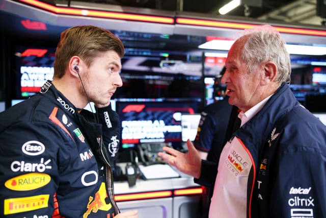 "What a flex"- Fans react to hilarious exchange between Max Verstappen and his engineer during ...