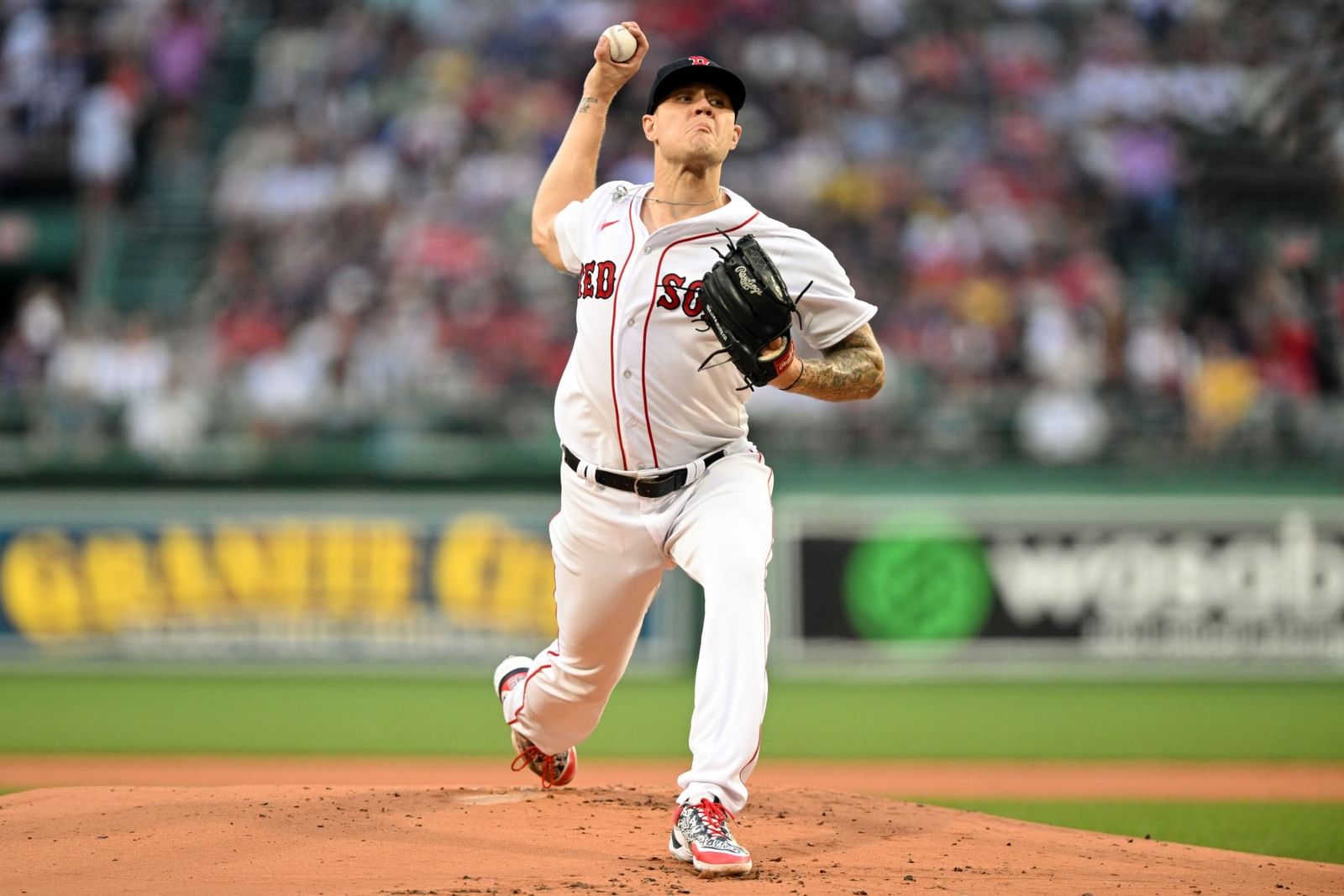 Tanner Houck Injury Update: Red Sox pitcher hit in face to have plate ...