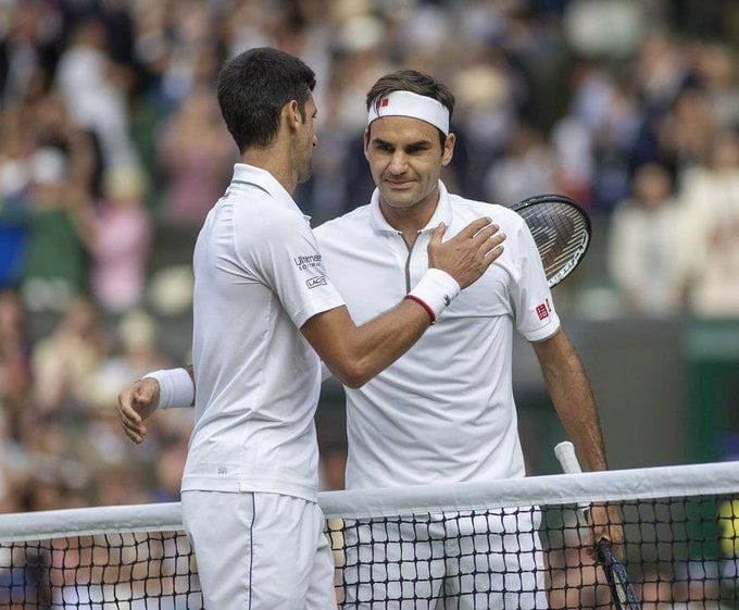 "If Roger Federer says you're the goat then you better be screaming I'm the goat" - Rafael Nadal ...