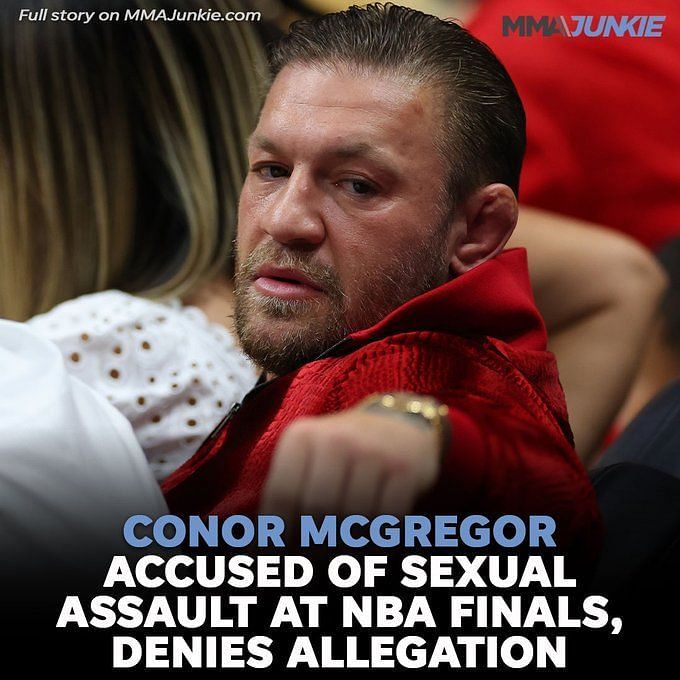 What Are The Allegations Against Conor Mcgregor 2023 Nba Finals Game 4