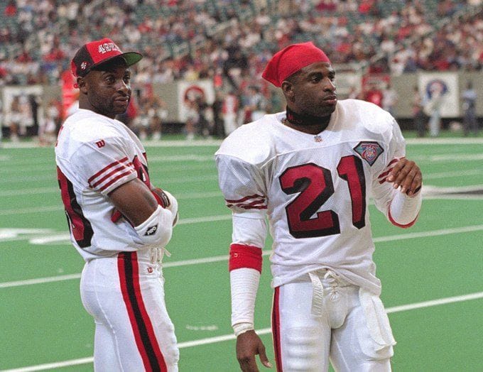 Jerry Rice once revealed why he couldn’t stand Deion Sanders-“I hated ...