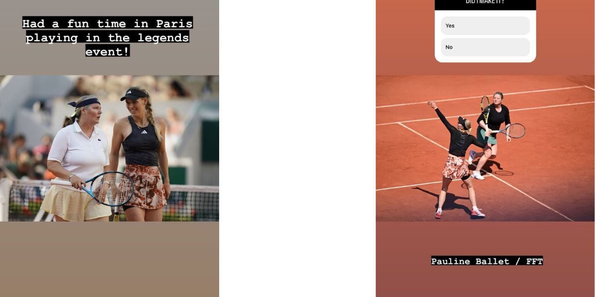 "Thank you for being the anchor in our family" - Caroline Wozniacki ...