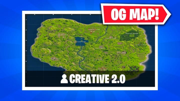What is the OG MAP code in Fortnite?