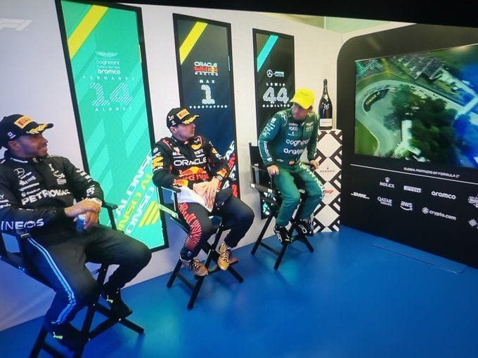 Despite the opening lap overtake, Lewis Hamilton helpless against ‘much ...