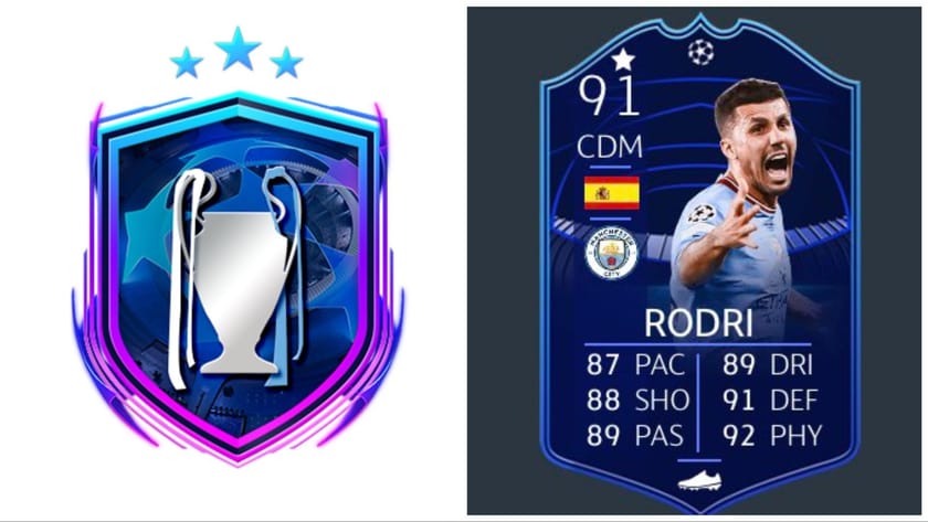 FIFA 23 UCL MOTM Rodri SBC: How to complete, expected costs, and more
