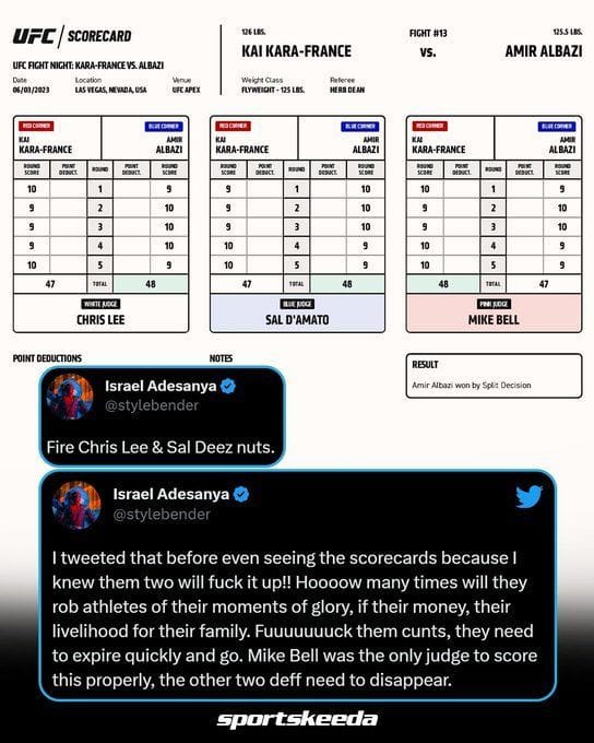 Alexander Volkanovski: UFC 290 judges and referees revealed - Sal D ...