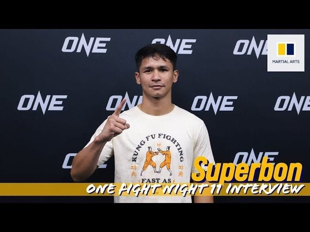 Superbon has a message for his next opponent: 'When you fight me, you ...