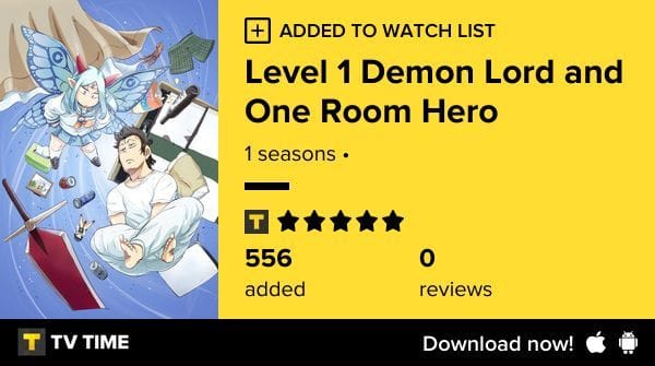 Level 1 Demon Lord and One Room Hero episode 1 release date and time ...