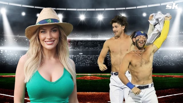 Paige Spiranac bashes trolls for celebrating shirtless Savannah Bananas players while judging ...