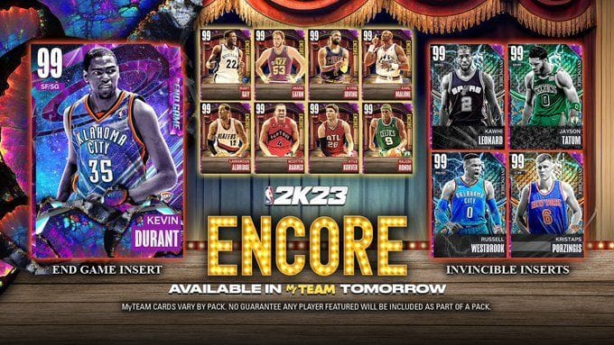 Encore: NBA 2K23 Encore Pack: All new players released in MyTeam mode ...
