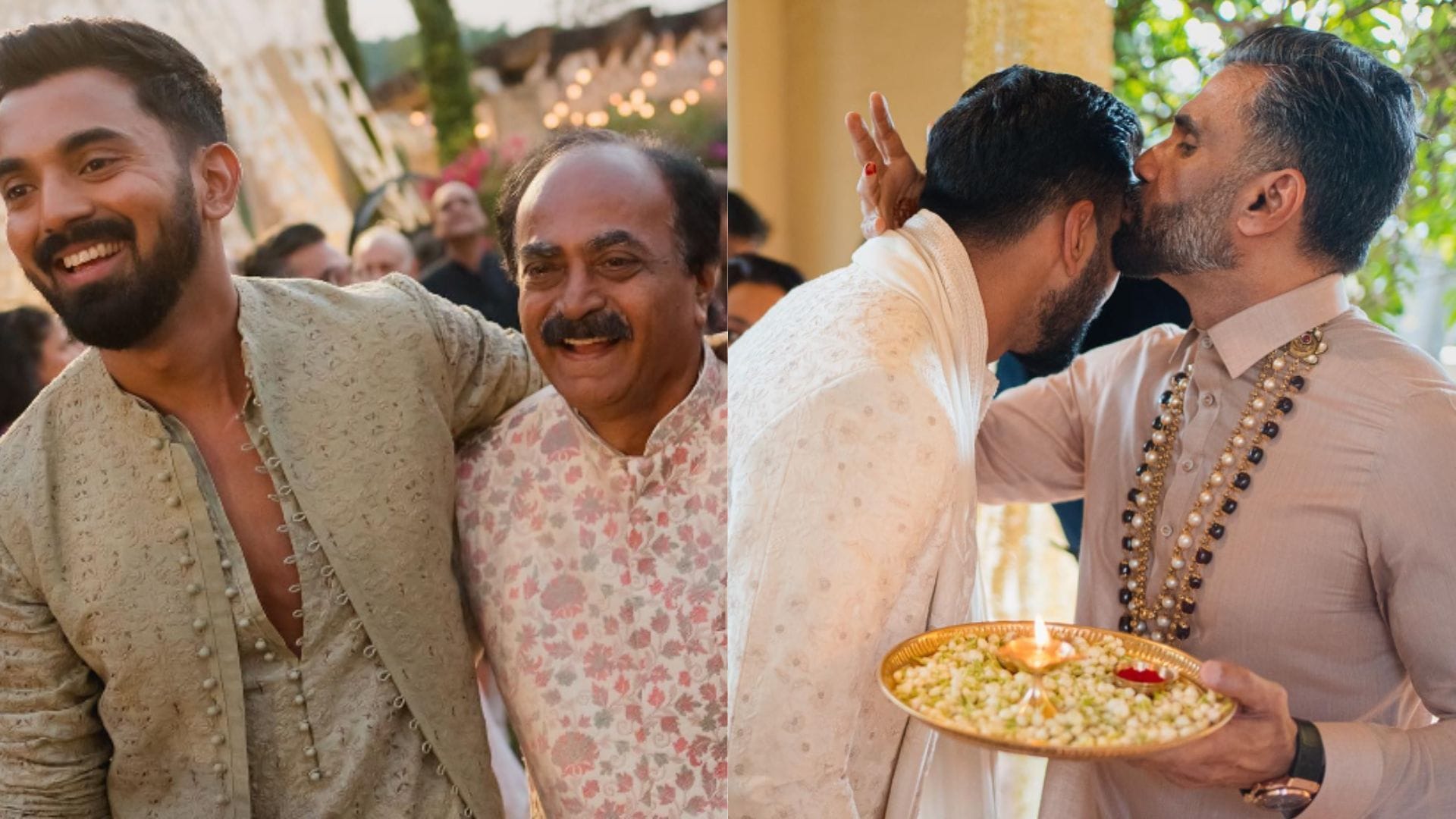 "Two of the most important men in my life"- KL Rahul shares emotional ...