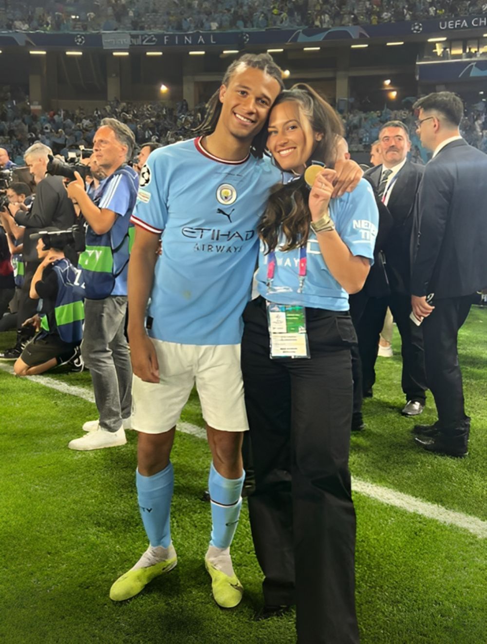 "My husband won the Champions League" – Nathan Ake's partner Kaylee ...