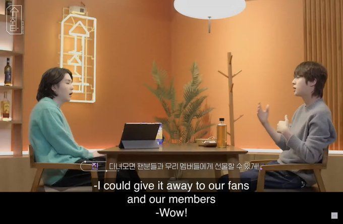 "The best gift": ARMYs emotional as BTS' Jin decides to gift them ...