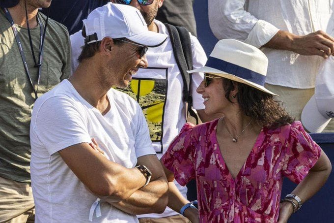 In Pictures: Rafael Nadal and his wife Maria Francisca Perello all ...