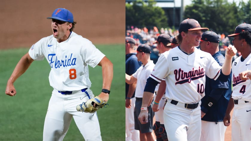 Florida vs Virginia College World Series: Florida vs Virginia NCAA Men ...