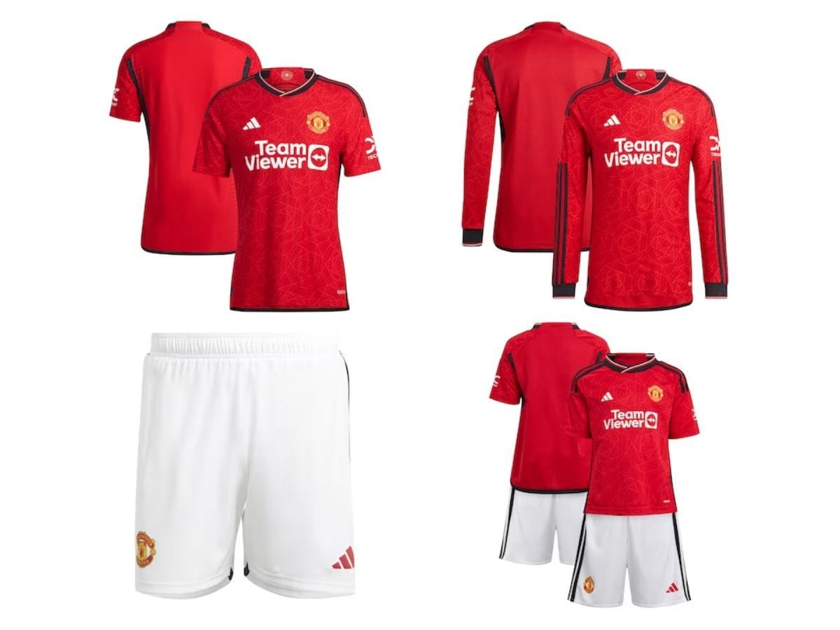 Adidas x Manchester United 2023-24 Home Kit: Where to get, price, and ...