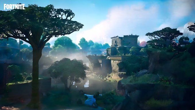 Fortnite leakers show the first image of Chapter 4 Season 3 map and the ...