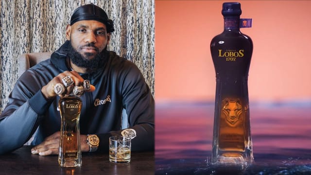 LeBron James' tequila brand launches 'Limited-Edition Lobos 1707 Añejo ...